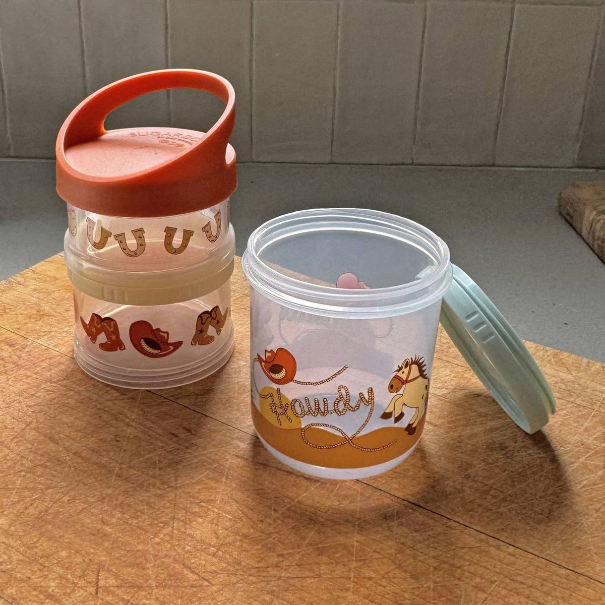 Howdy Twist & Snack Stacker – Nested West