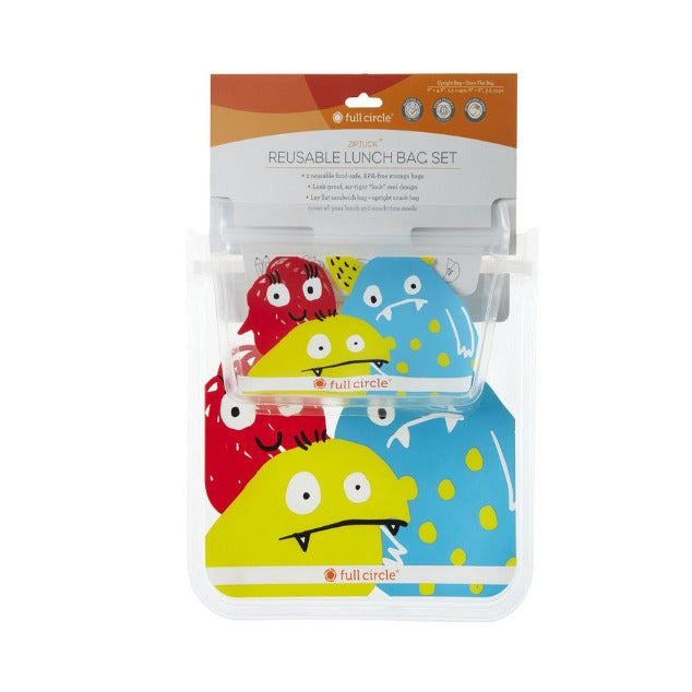 Monster Lunch Bag, Set of 2 – Nested West